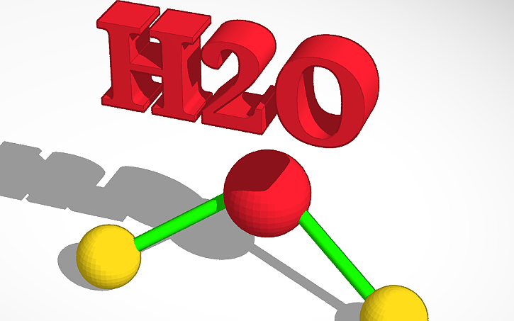 3D design molecule tutorial - Tinkercad