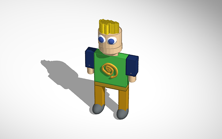 3D design Freddy Comes To Tinkercad (PUPPET SHOW IN THE WORKS) - Tinkercad