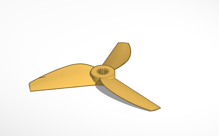 3D design Propeller - Tinkercad