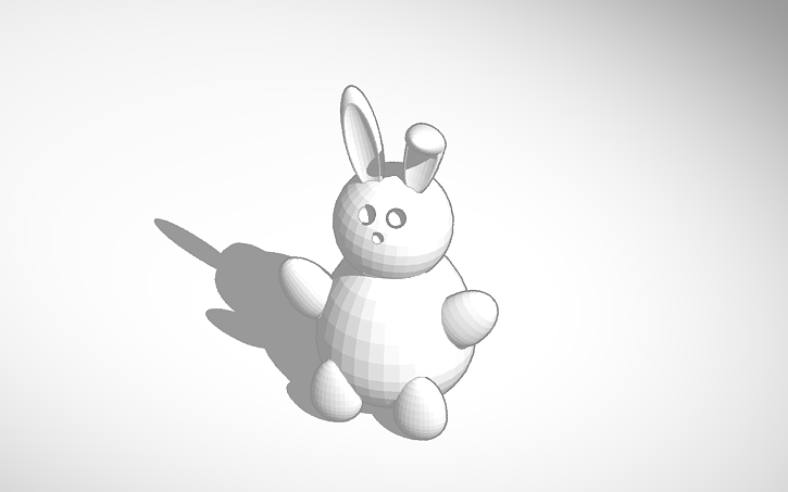 3D design Bunny | Tinkercad