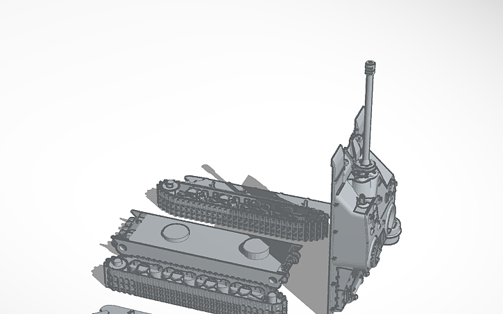 3D design A39 tortoise model kit - Tinkercad