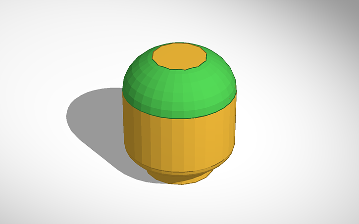 3D design Head Cap Template | Tinkercad
