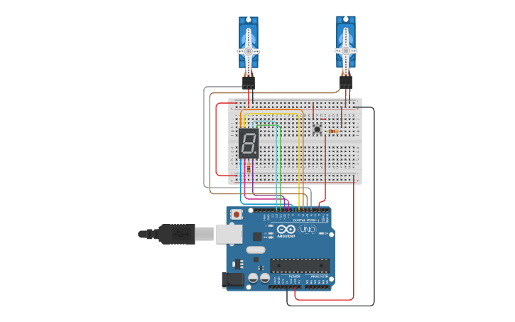 Circuit design Lab 3 part 3 - Tinkercad