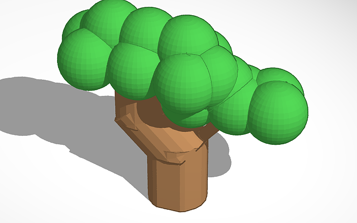 3D design tree - Tinkercad