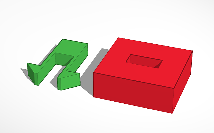 3D design Connector - Tinkercad