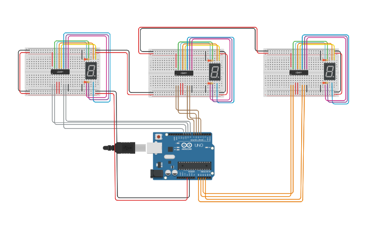 Circuit design timer - Tinkercad