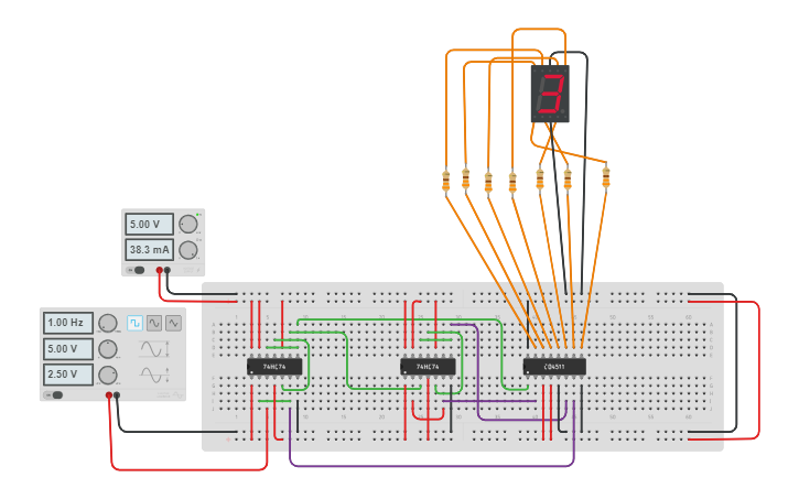 Circuit design lab05....b1 - Tinkercad