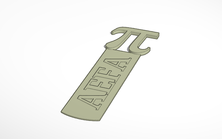 3D design Pi Marker AEFA | Tinkercad