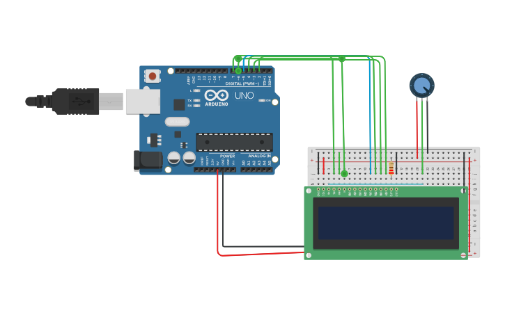 Circuit design Blink - Tinkercad