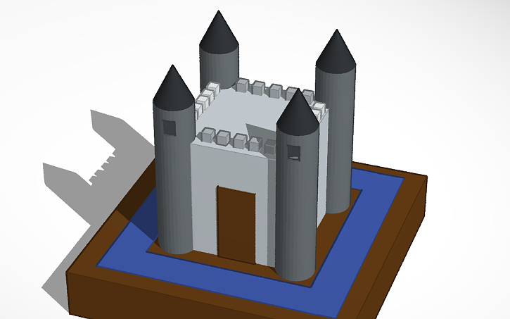 3D design Copy of Castle | Tinkercad