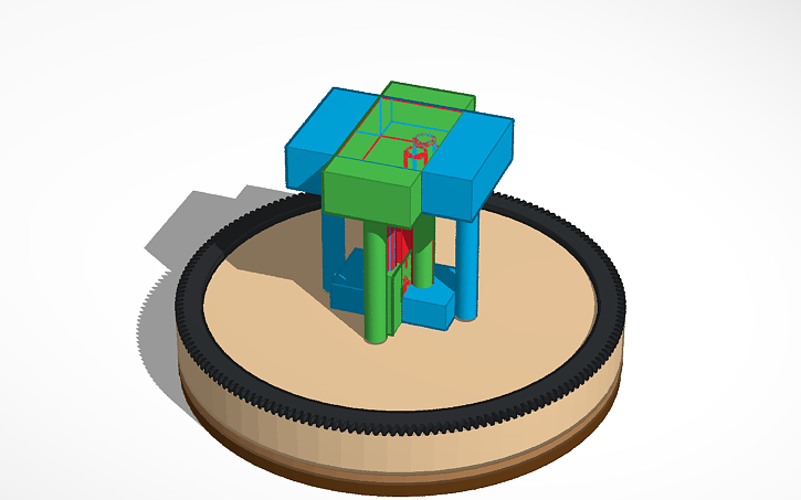 3D design Myo IMU Testing Device - Tinkercad