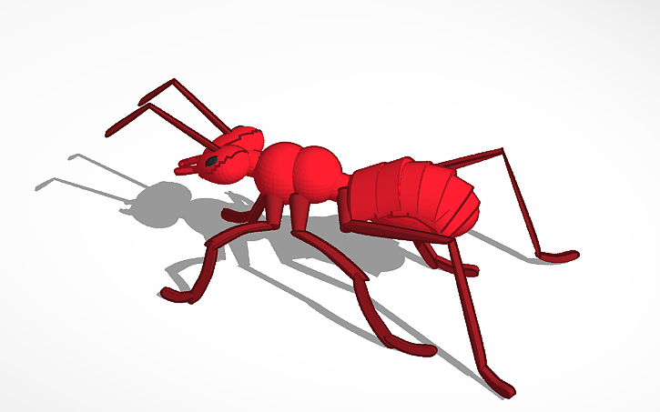 3D design Ant - Tinkercad
