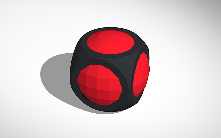 3d Design Dice Ball Tinkercad
