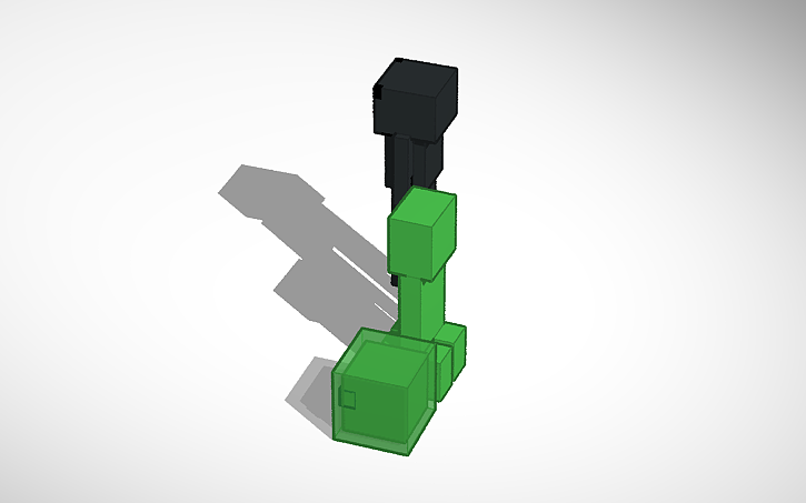 3D design Minecraft Mobs - Tinkercad