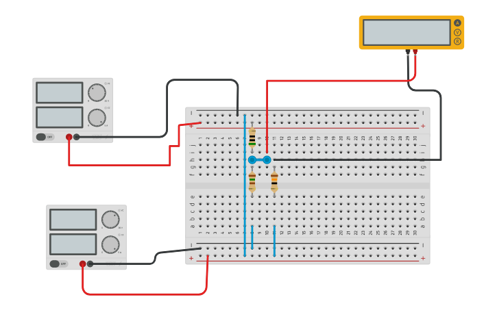 Circuit design circuito nocera doppio generatore - Tinkercad