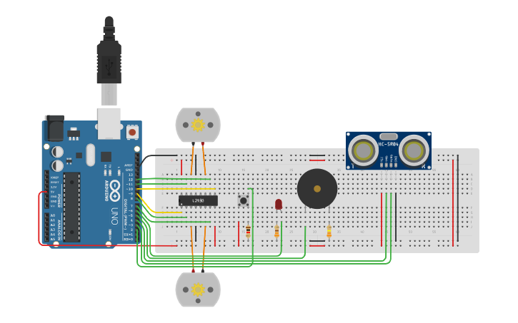 Circuit design IRP3 Assessment 1 - Tinkercad