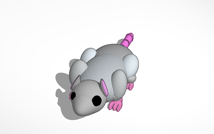 3D design Rato - Tinkercad