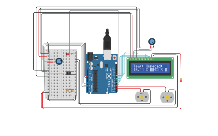 Circuit design PROYECTO FINAL - Tinkercad