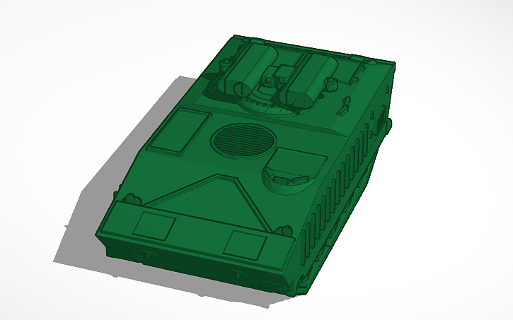 3D design AMX-10p/HOT-3 🇫🇷 - Tinkercad
