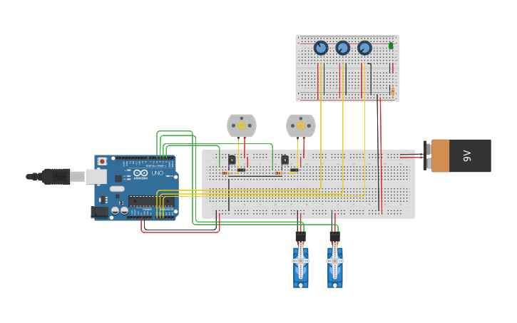 Circuit design LBYMREL Exercise 4 | Tinkercad