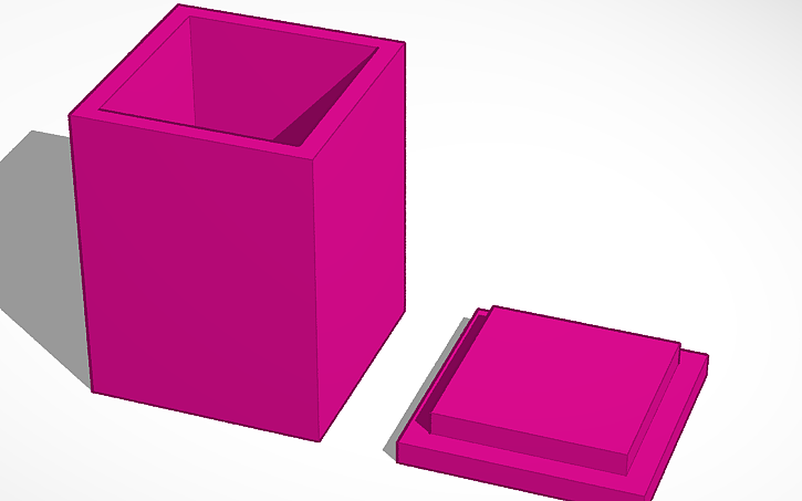 3D design box | Tinkercad