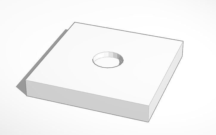 3D design Two sided dice V.2 - Tinkercad