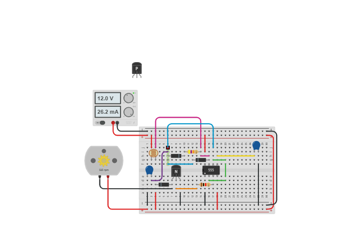 Circuit Design Mini Project Tinkercad