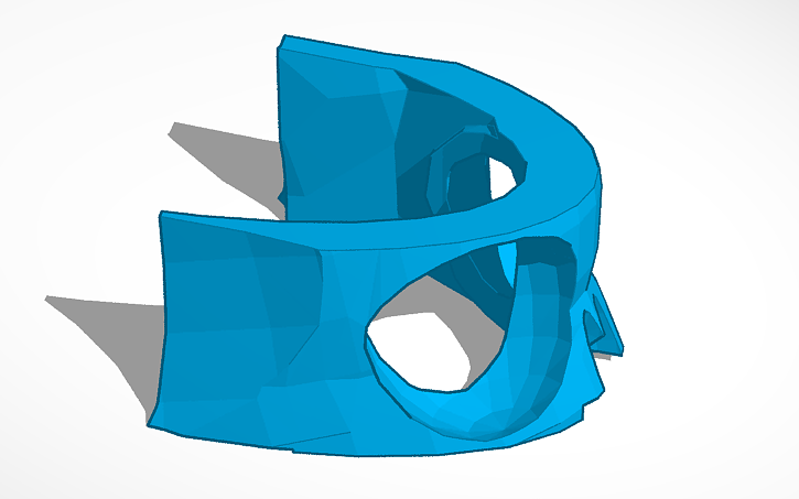 3D design The SMALL Mask - Tinkercad