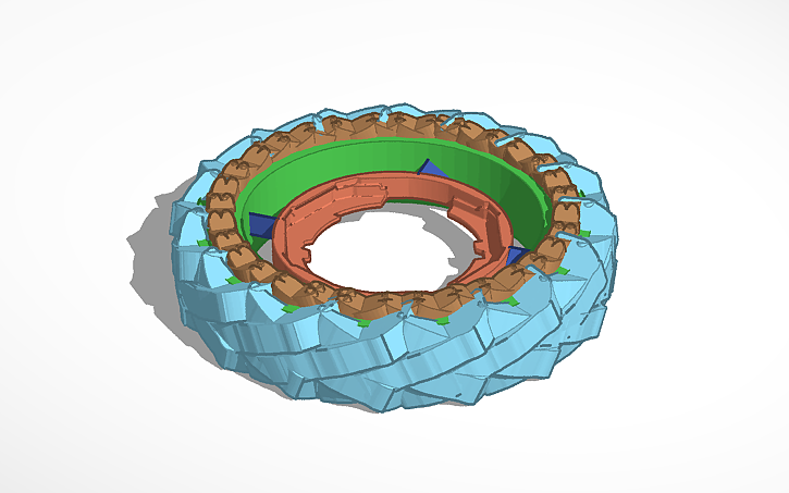 3D design BU beyblade-blockade dragon - Tinkercad