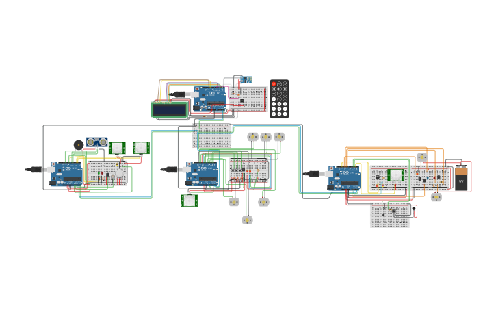 Circuit design TF - Smart Home - Tinkercad