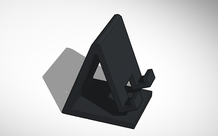 3D design Phonestand :)) - Tinkercad