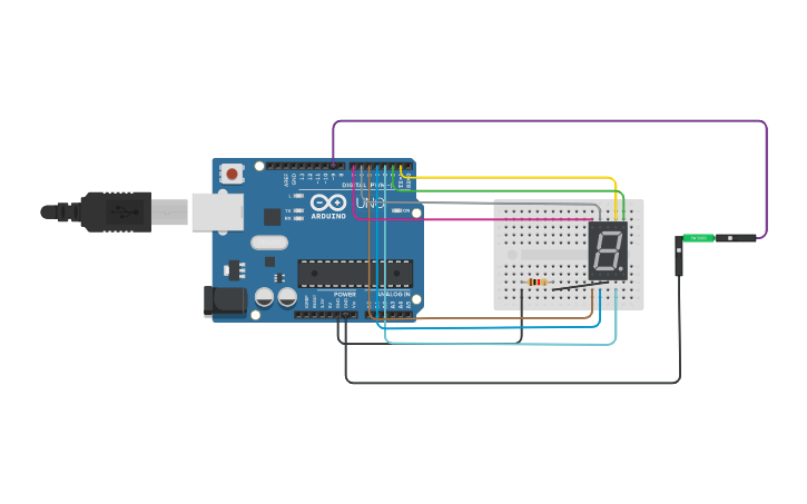 Circuit Design Tilt Sensor Tinkercad