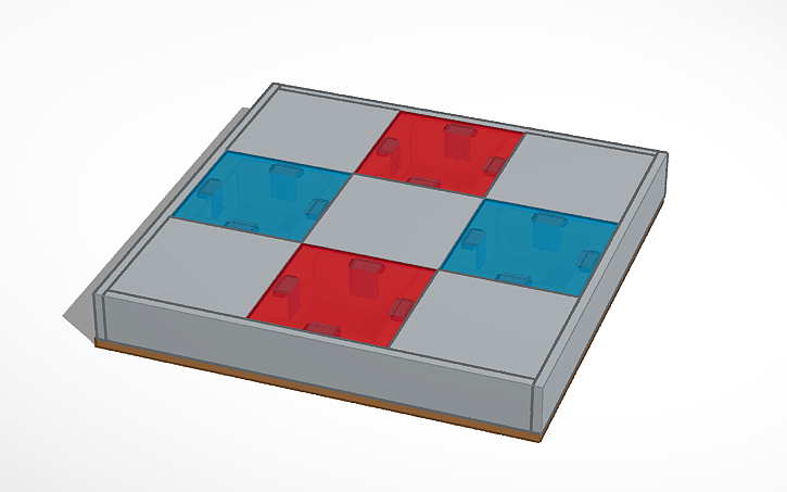 3D design DDR Pad Design | Tinkercad