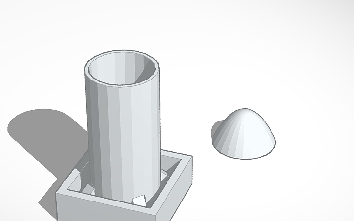3D design nuke - Tinkercad