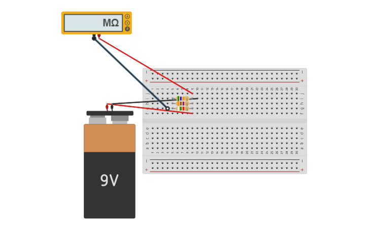 Circuit design Circuito paralelo - Tinkercad