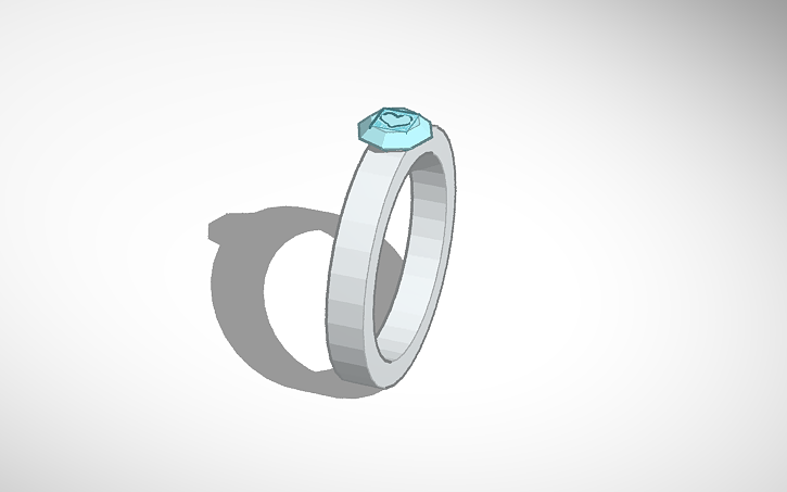3D design Ring - Tinkercad