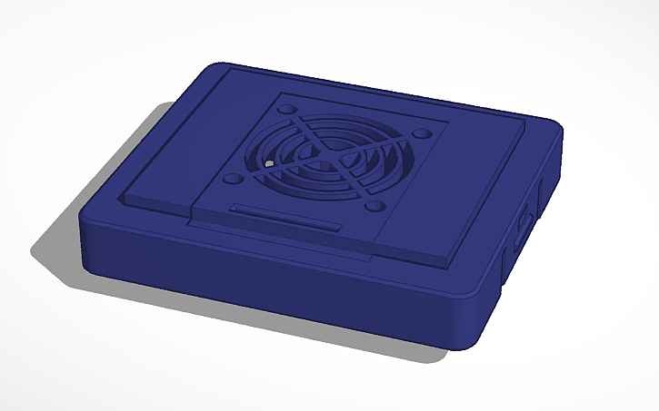 3d Design Raspi 3b Plus Hq Cam Case Tinkercad