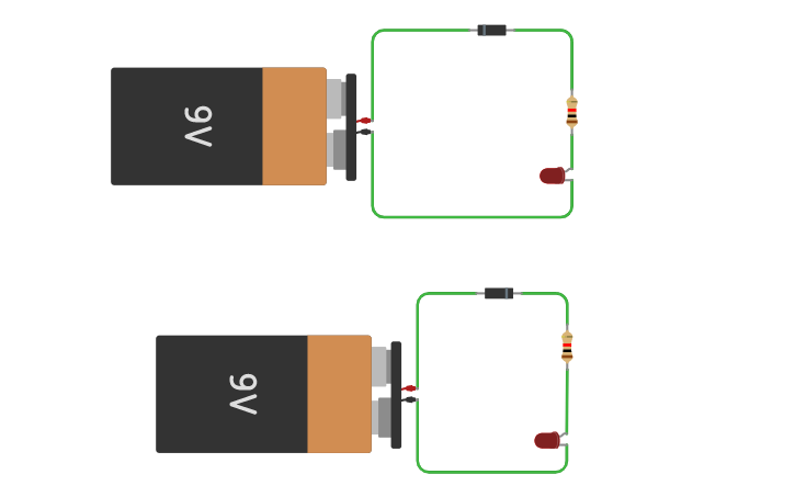 Circuit design Diode_as_switch | Tinkercad