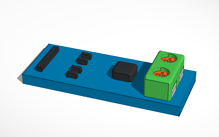 3D design Voltage Sensor DC - Tinkercad