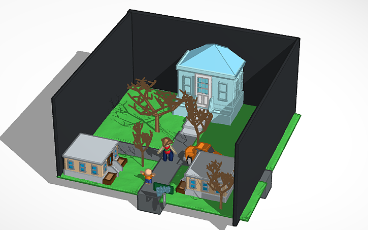 3D design my entry for horror contest - Tinkercad