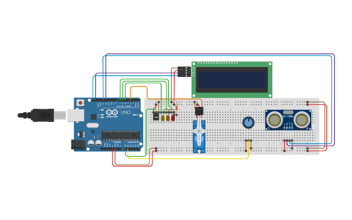 Circuit design Task_4 : Arduino Project - Tinkercad