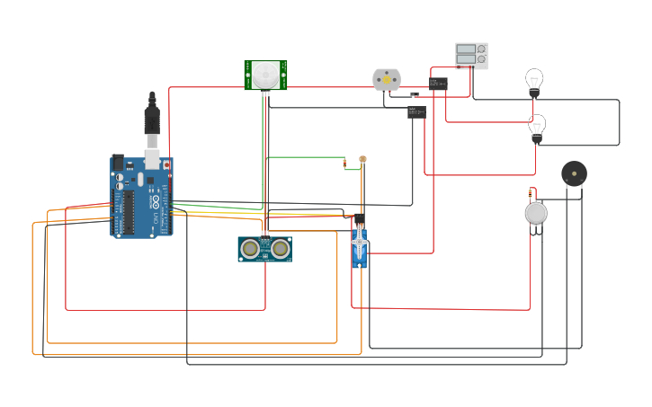 Circuit design swathi's smart home 2 - Tinkercad