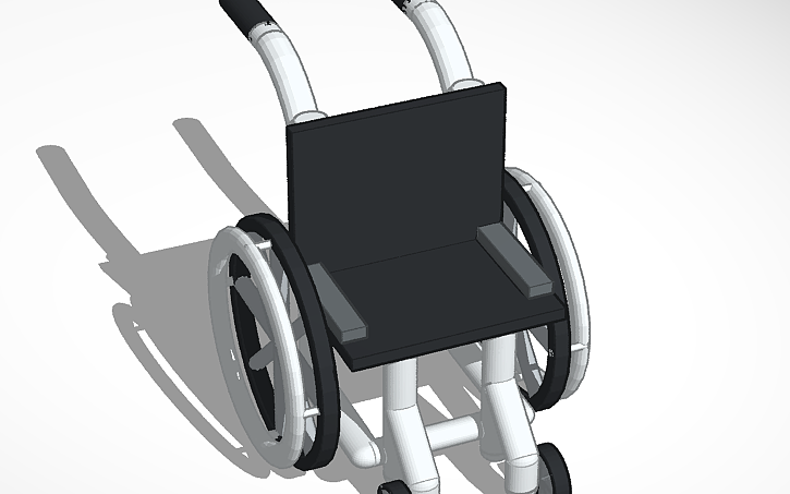 3D design Wheelchair | Tinkercad