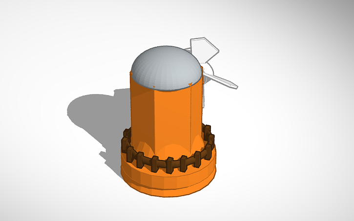 3D design WindMill - Tinkercad