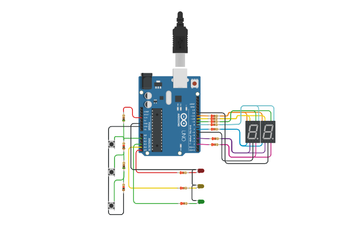 Circuit Design Copy Of 1 ºexamen Parcial Tinkercad