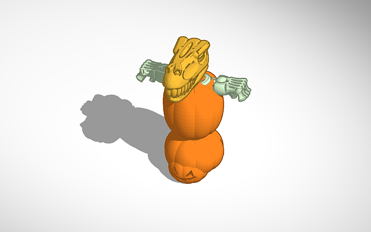 3D design Halloween Character - Tinkercad