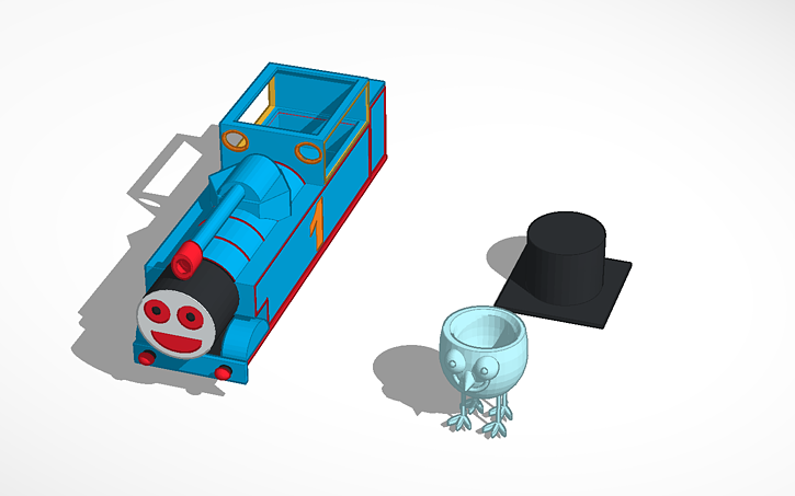 3D design Thomas The "Tank" Engine - Tinkercad