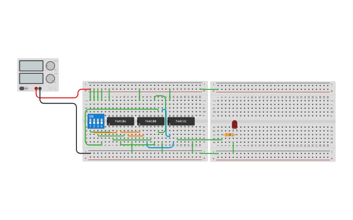 Circuit design CIRCUITO SIMPLIFICADO | Tinkercad