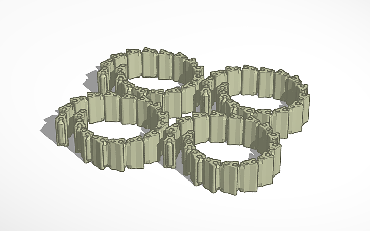 3D design Interlock chain | Tinkercad