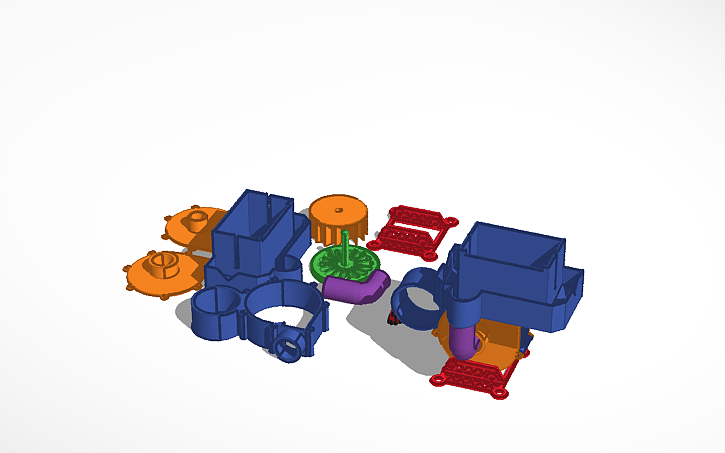 3D design pump - Tinkercad